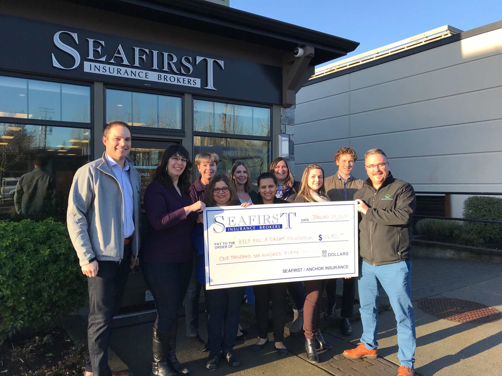 Seafirst's Jeans Day Fundraiser Winner - SeaFirst Insurance